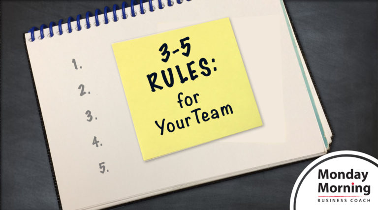 3-5 Rules: for Your Team - Carpenter Smith Consulting, LLC